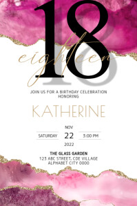 18th Birthday Poster Template | PosterMyWall