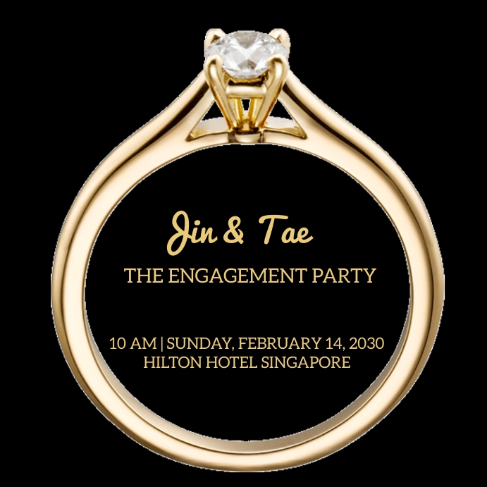 19 Engagement Template | PosterMyWall