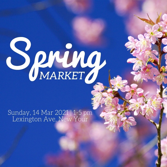 19 Spring Template | PosterMyWall