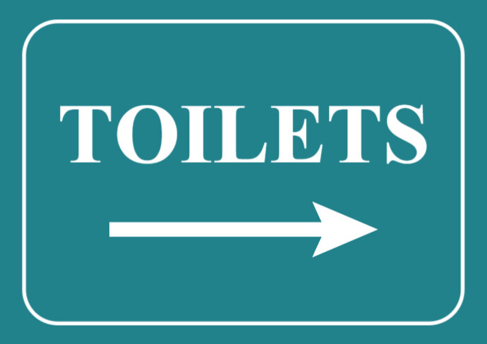 Toilets sign | PosterMyWall