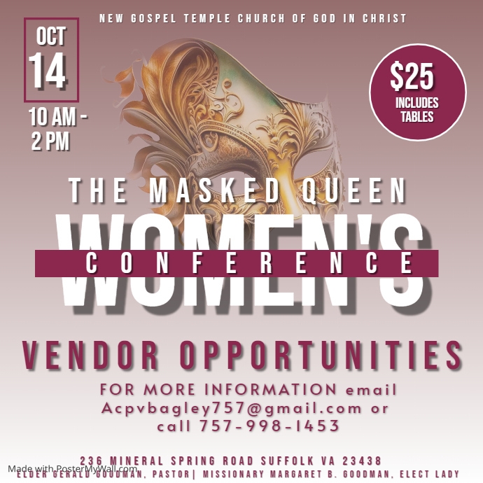 WOMEN CONFERENCE FLYER (22) | PosterMyWall