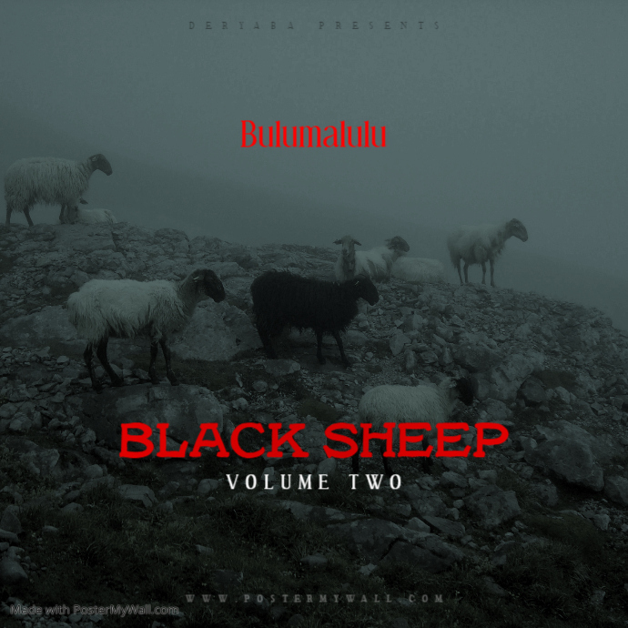 Copy of Copy of Black Sheep Vol.2 Mixtape CD Cover Template | PosterMyWall