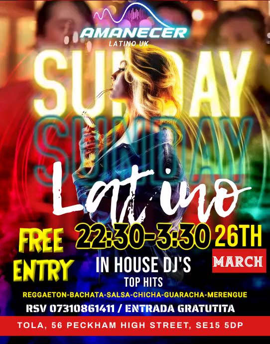 Copy of SUNDAY NIGHT PARTY | PosterMyWall