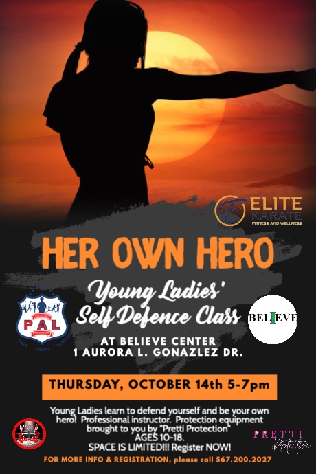 ladies self defence class | PosterMyWall