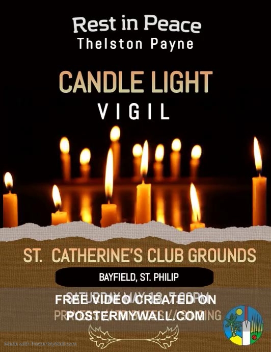 Copy of Christmas Candle light Service | PosterMyWall
