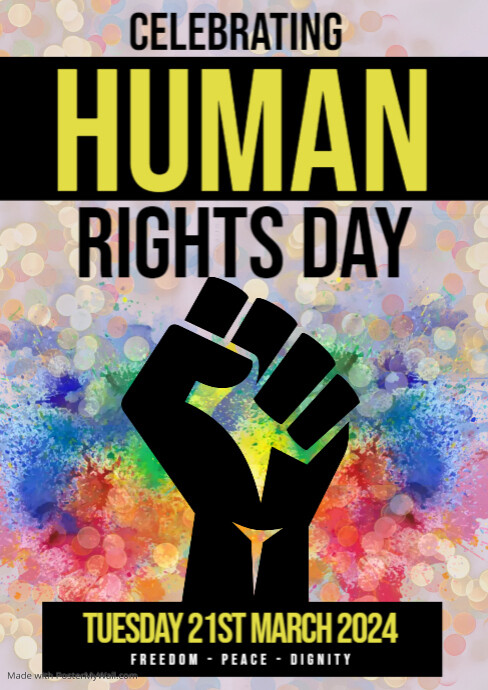 Human Rights Day Poster | PosterMyWall
