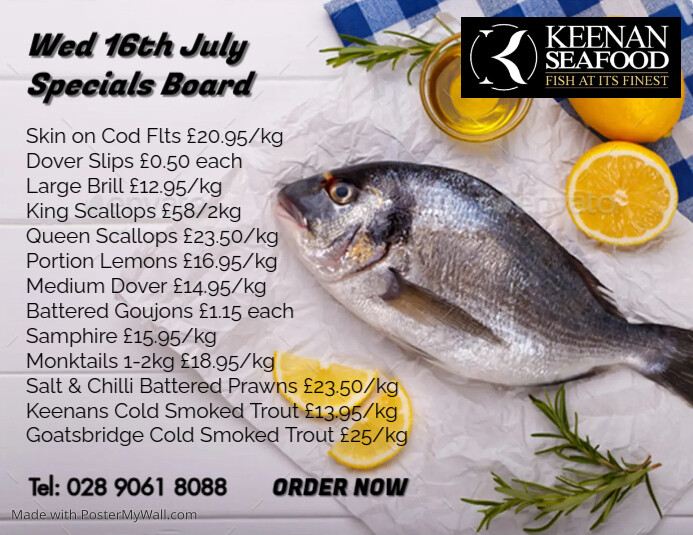 fresh fish | PosterMyWall