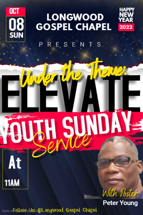 crossover church service | PosterMyWall