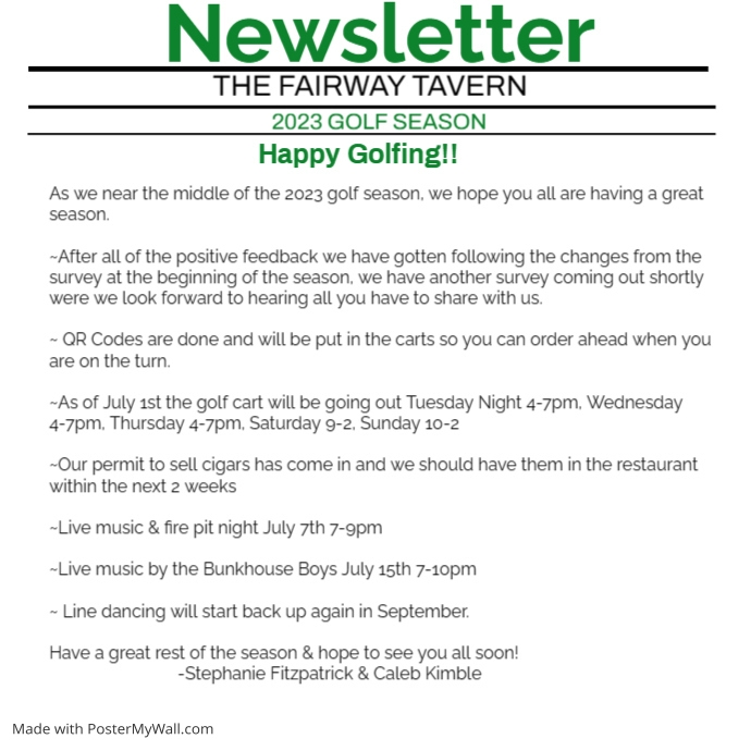 Newsletter Poster Template | PosterMyWall