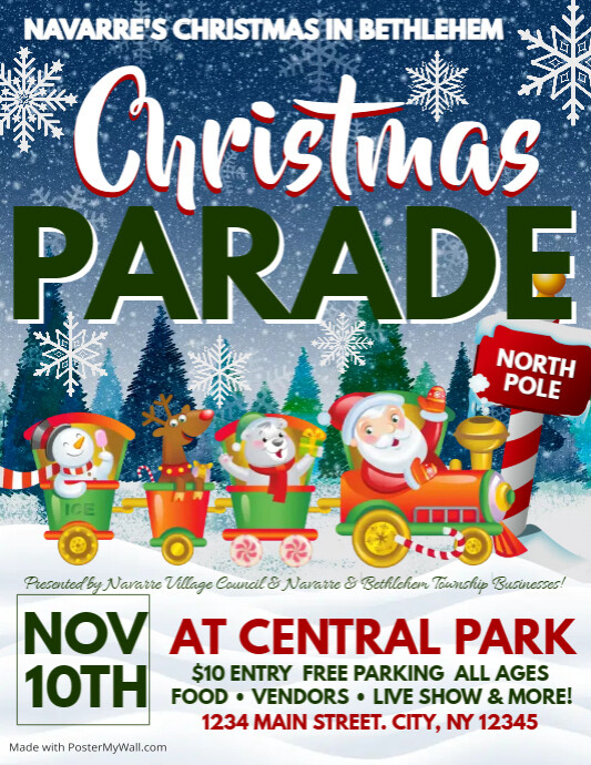 Copy of Copy of CHRISTMAS PARADE | PosterMyWall