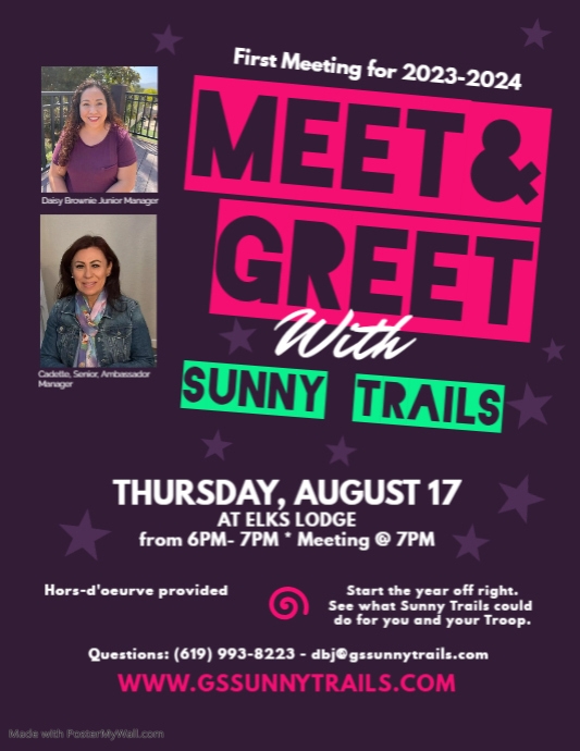 Meet & Greet Flyer | PosterMyWall