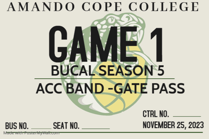 Copy of vip pass template design ticket (1) | PosterMyWall