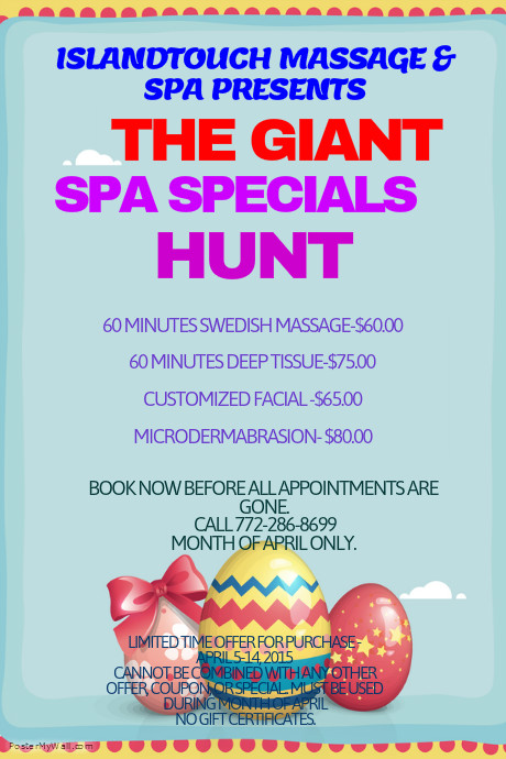 SPRING SPECIALS | PosterMyWall