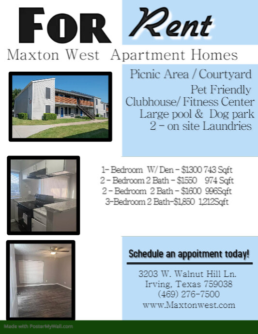 Copy of Apartment For Rent | PosterMyWall