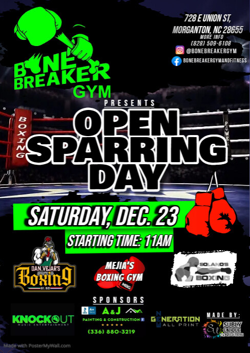 boxing tournament | PosterMyWall