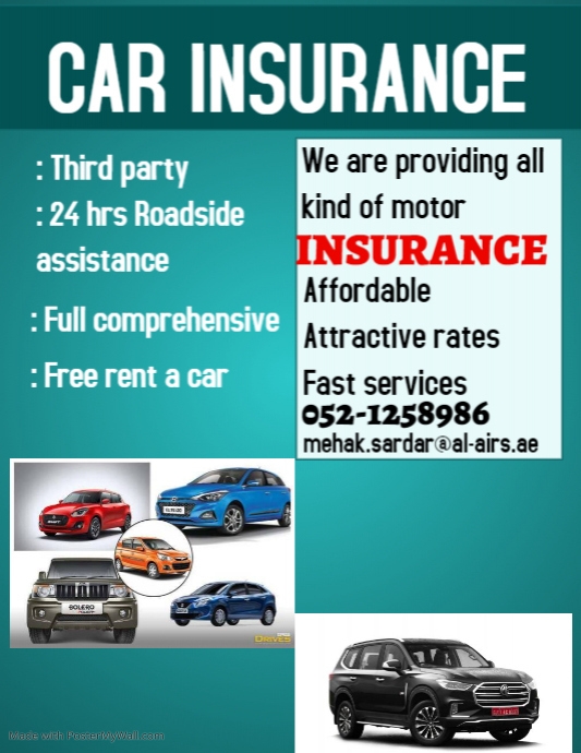 Copy of car insurance | PosterMyWall
