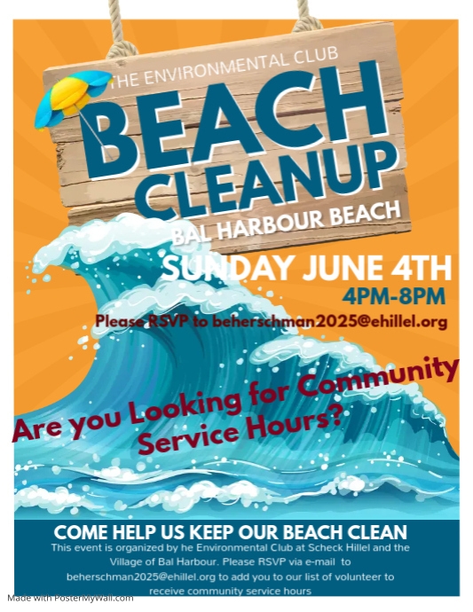 Copy of BEACH CLEANUP | PosterMyWall
