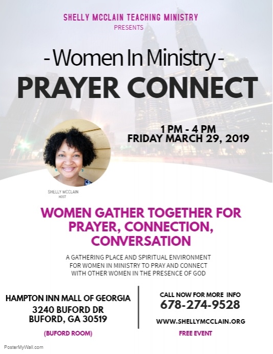 FLYER PRAYER CONNECT 1 | PosterMyWall