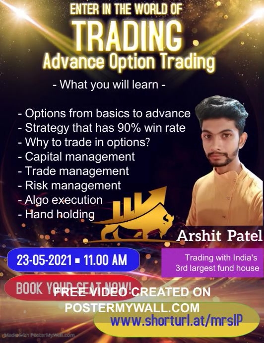 Copy of Stock trading course template | PosterMyWall