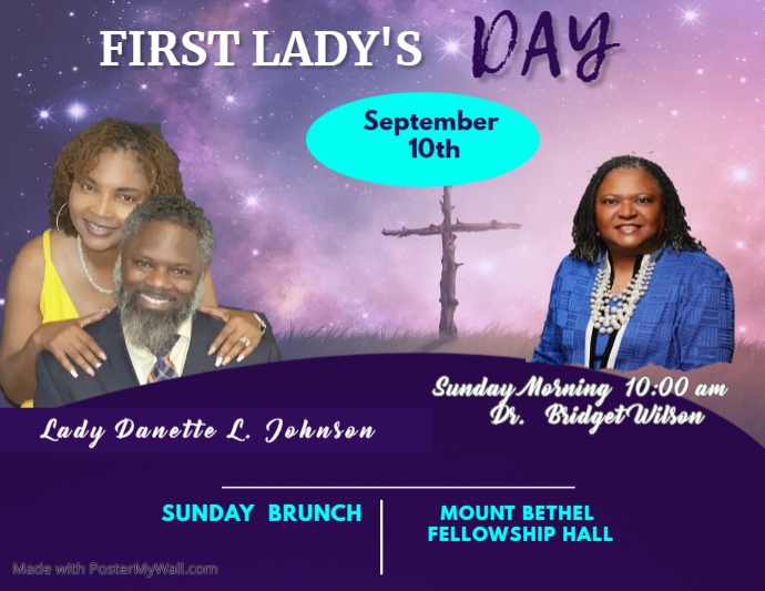 First Lady Weekend celebration Flyer Templ | PosterMyWall