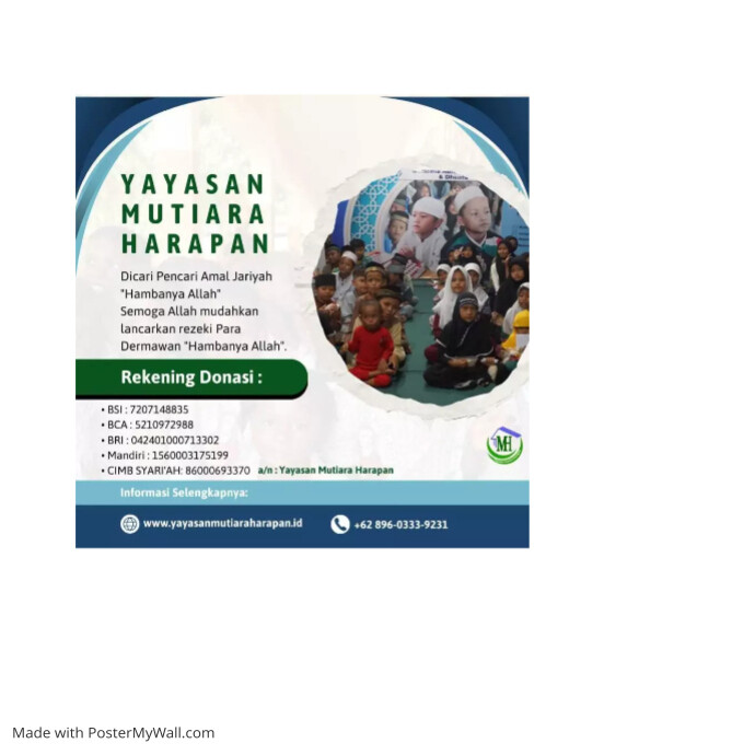 TAMBAH SEDEKAH TUMBUH BERKAH, CALL 0895415469536,Yayasan Mutiara ...