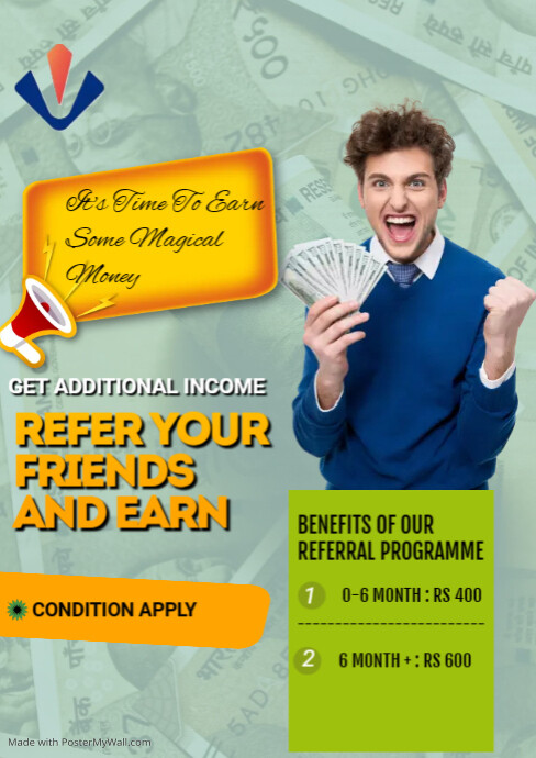 Referral Program Flyer (1) | PosterMyWall