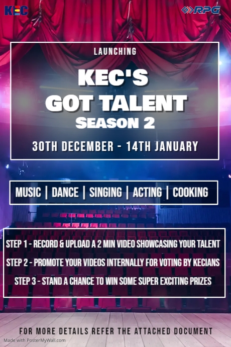 Copy of Talent Show Poster | PosterMyWall
