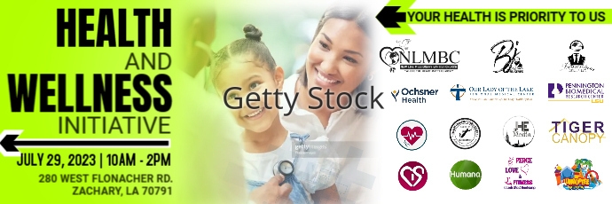 Copy of Health & Wellness Initiative banner left | PosterMyWall