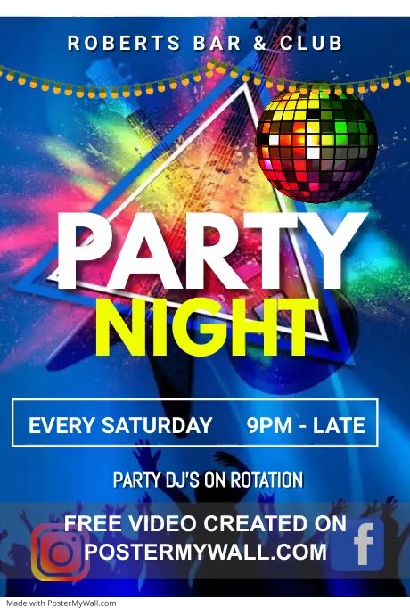 Music Night Bar Templates (1) | PosterMyWall