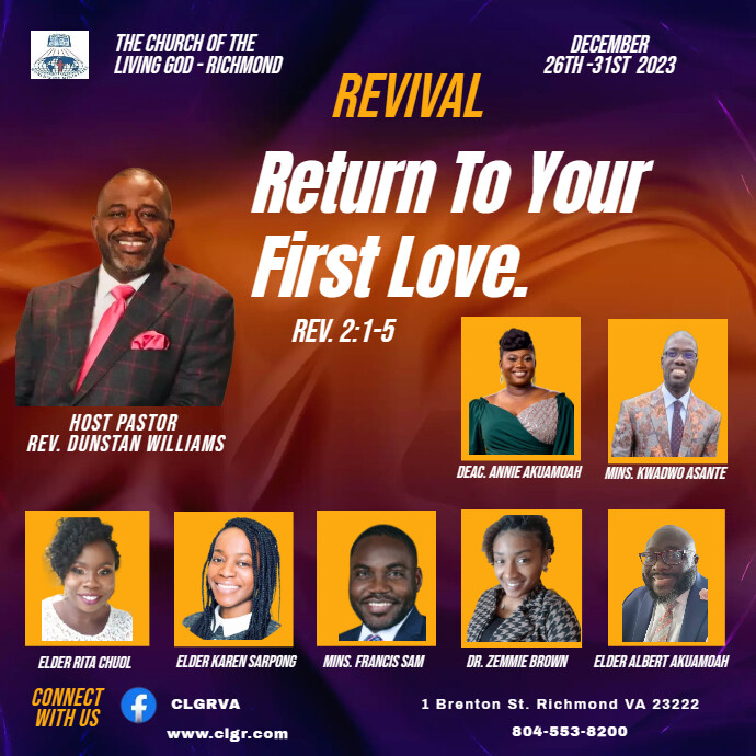 Revival Flyer | PosterMyWall