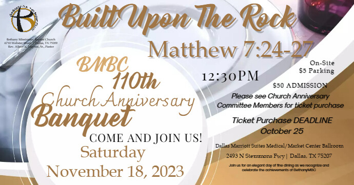 BMBC Banquet (1) | PosterMyWall