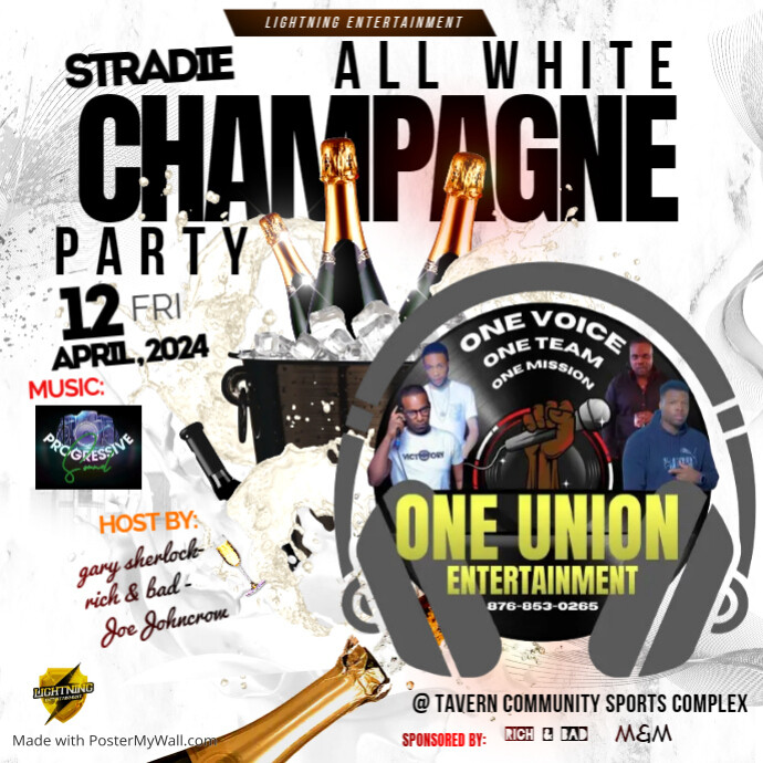 champagne night | PosterMyWall