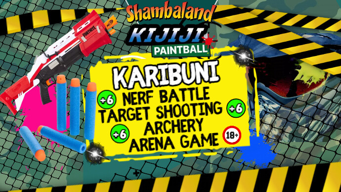 Paint Ball Tournament Poster (7) | PosterMyWall