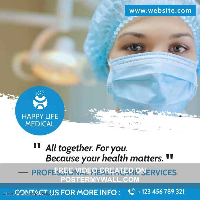Copy of professional healthcare services advertising | PosterMyWall