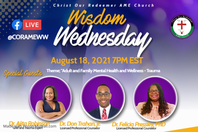 Wisdom Wednesday - August 18, 2021 | PosterMyWall