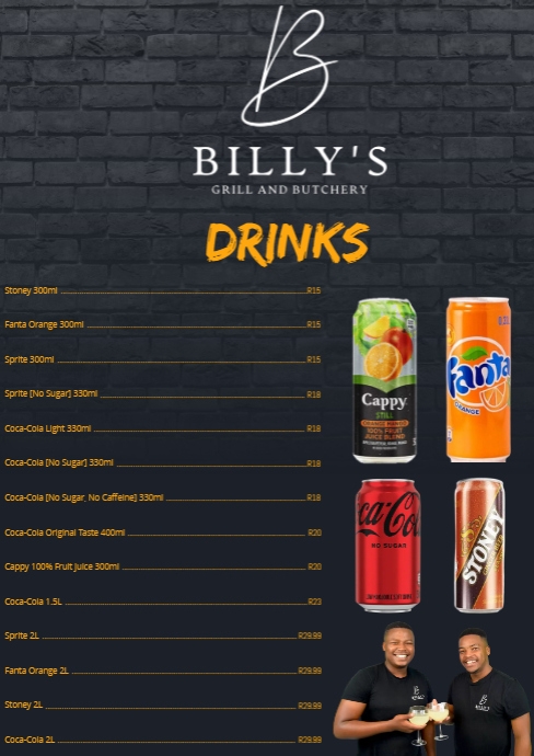 DRINKS BANNER | PosterMyWall