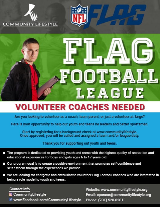 Volunteer Coaches | PosterMyWall