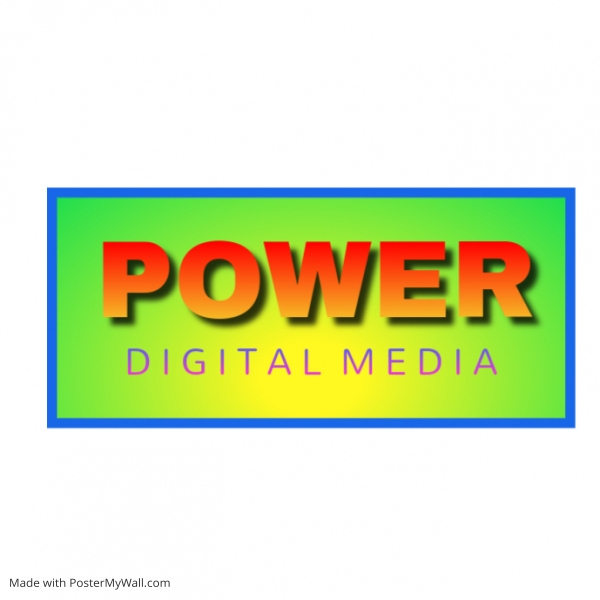 Power Digital Media Logo | PosterMyWall
