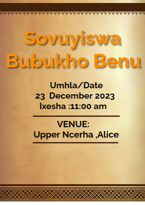 MGIDI INVITE | PosterMyWall