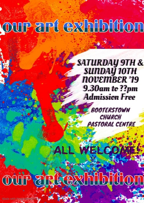 Draft poster of Art Exhibition Template | PosterMyWall