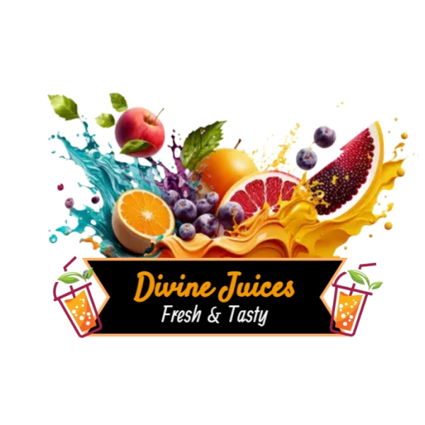 Divine Juices Logo | PosterMyWall
