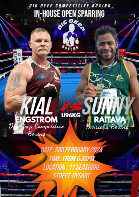 Copy of 20. Kial v Sunny | PosterMyWall