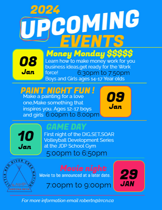 Upcoming Events | PosterMyWall