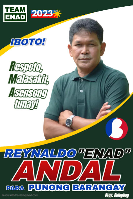 Barangay Kagawad Layout | PosterMyWall