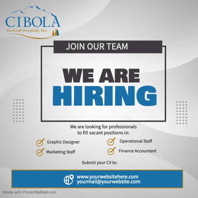 Hiring Ads | PosterMyWall