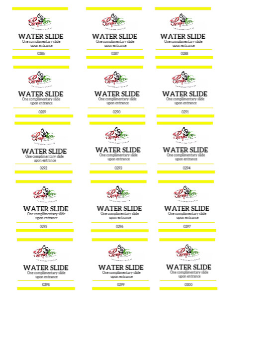 water slide 18 | PosterMyWall