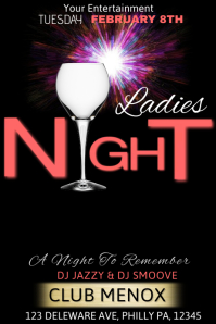 Girls Night Out Video Poster Template | PosterMyWall