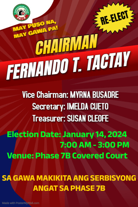 Red Political Poster | PosterMyWall