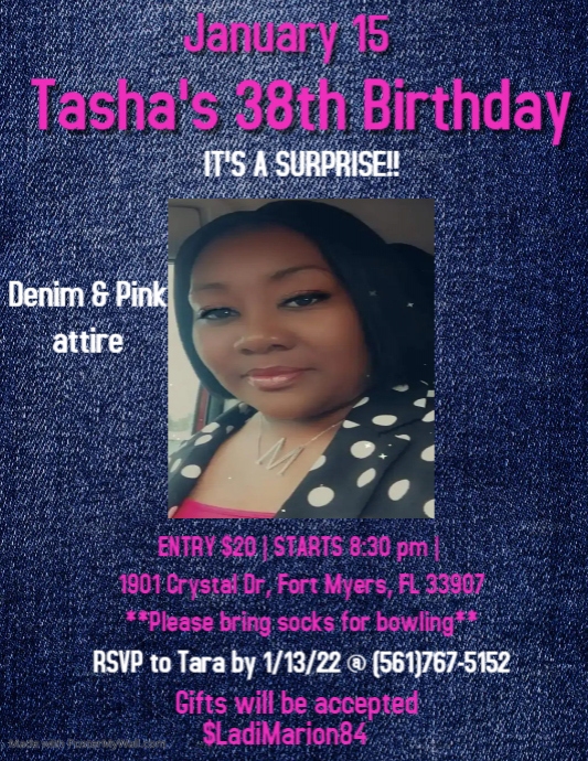 Copy of DENIM PARTY EVENT FLYER AD TEMPLATE | PosterMyWall