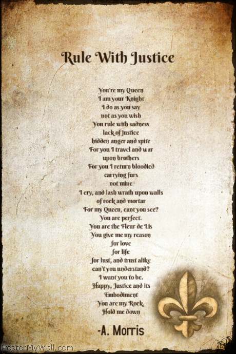 Rule With Justice | PosterMyWall
